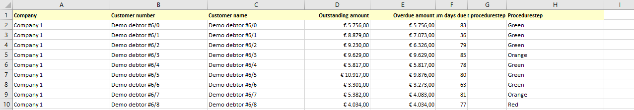 Report templates - examples – iController Guide