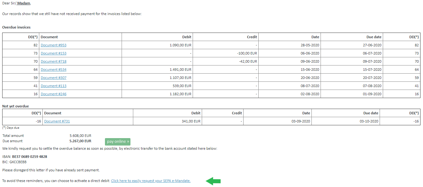 SEPA e-Mandates (Twikey) – iController Guide